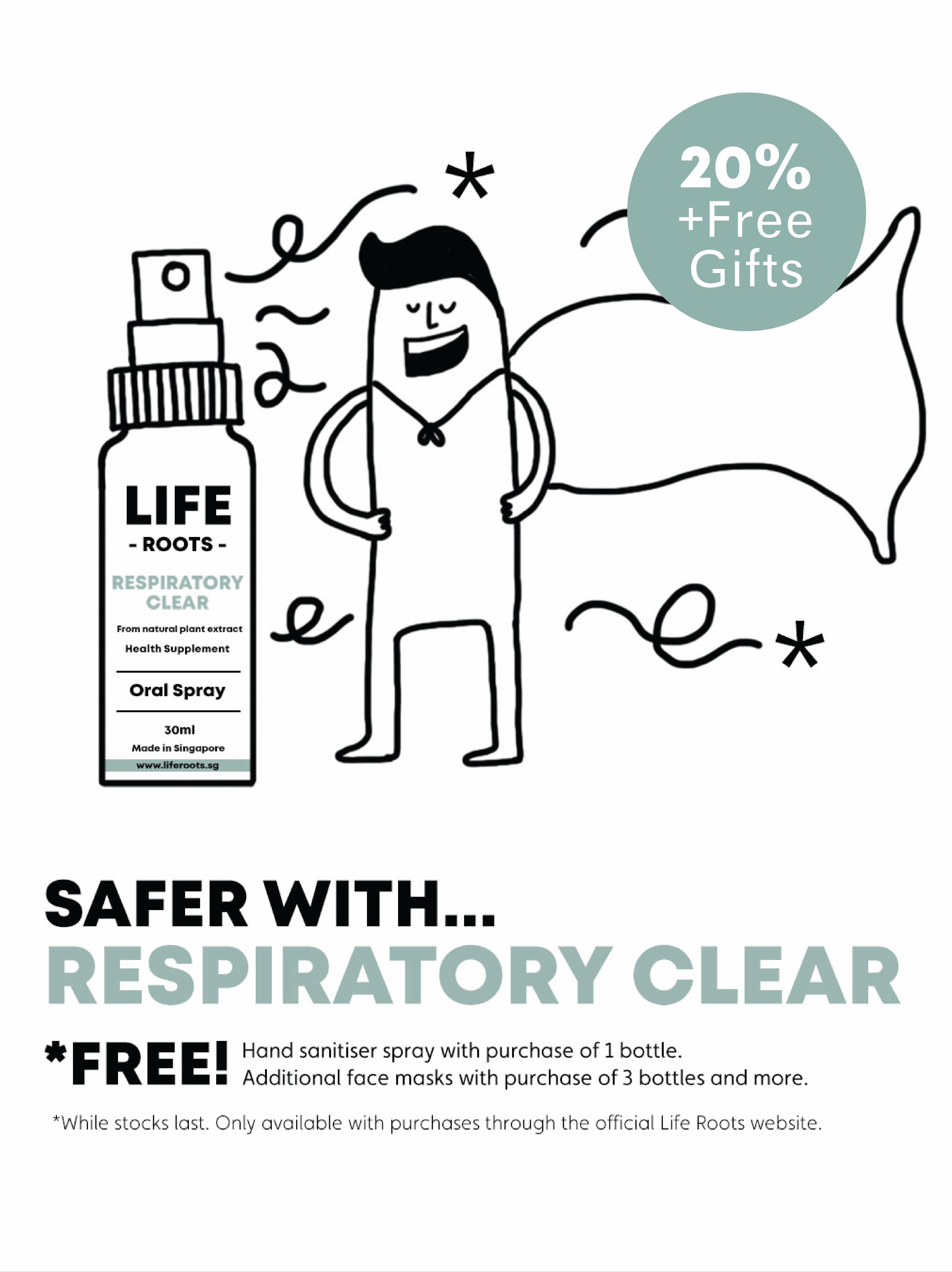 RC Promo- Mask+Sanitizer EN - LIFE ROOTS